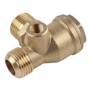 Jual Kompresor Angin Koolool 3arah Cek Valve Male Female Drat Pipa ...