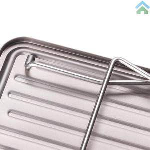 Jual Tomshoo Portable Outdoor Lipat Camping Grill Titanium BBQ Grill ...