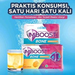 Jual Ready Imboost BONE effervescent Botol isi 8 Vitamin D3 K2 - Kota ...