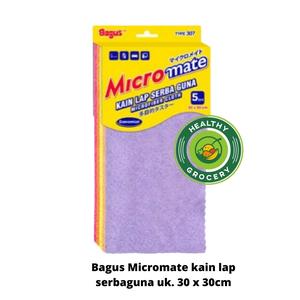 Jual Bagus Micromate Kain Lap Serbaguna 5s Type 307 Ukuran 30 x 30cm ...