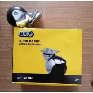 Jual SK roda karet KTY roda caster set isi 4 pcs sesuai foto ukuran ...