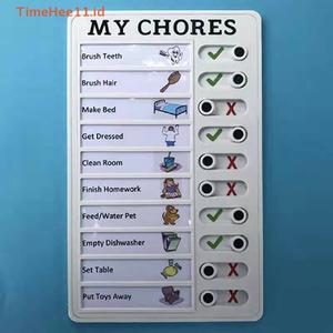Jual Timehee Memo Papan Plastik Papan Plastik RV Checklist Pekerjaanku ...