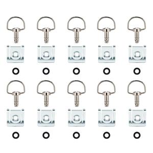 Jual 17mm Universal Race Fairing Fasteners Quick Release D-RING 1/4 ...