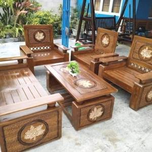 Jual meja kursi ruang tamu dari kayu jati berkualitas harga sudah ...
