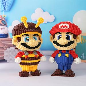 Jual NANO BLOCK MARIO BROSS KARAKTER MOVIE BLOCK BRICK FILM KARTUN 3D ...