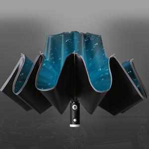 Jual VA Automatic Inverted Folding Umbrella with Safety Reflective ...