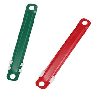 Jual 50pcs Pengikat Kertas Dokumen Dua Potong Plastik Kantor Sekolah ...