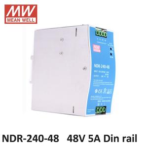 Jual 48V DC laboratory power supply MEAN WELL NDR-240-48 Single Output ...