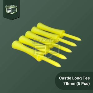 Jual Castle Tee 78mm 5 Piece - Golf Plastic Panjang Long Driver ...