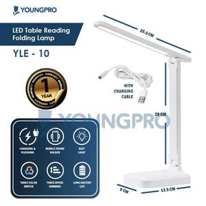 Jual Lampu Belajar Led 2 Warna putih Dan Warm White bisa Dimmer Meja ...