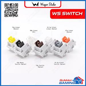 Jual SWITCH - WUQUE STUDIO - WS SWITCH SERIES - 5 PIN - FACTORY LUBE - SILENT LINEAR - Jakarta ...