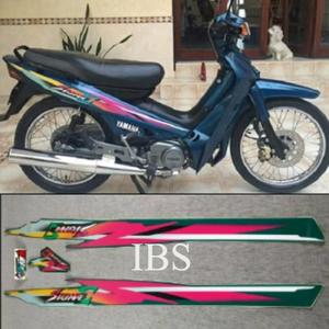 Jual STRIPING YAMAHA SIGMA E HIJAU STIKER LIS STANDAR ORI POLET - Kab ...