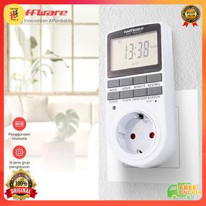 Jual Stop Kontak Colokan Listrik Digital Timer Switch Programmable ...