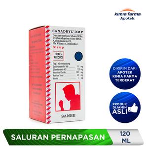 Jual SANADRYL DMP SIRUP 120 ML / OBAT BATUK TIDAK BERDAHAK / KIMIA ...