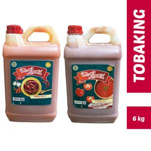 Jual Mc Lewis Saos Tomat Jerigen 6 kg / Saus Sambal Tomato Sauce Chili ...