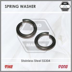 Jual SS304 Ring Per Ver Stainless M6 ( Spring Washer ) M6 - Kota ...