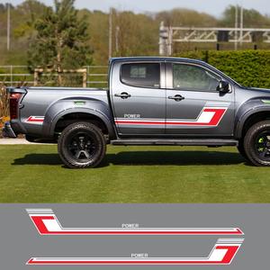 Jual Car Stickers For Isuzu D Max Dmax D-Max Pickup Door Side Decals ...