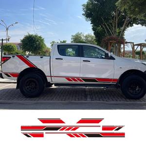 Jual Pickup Door Side Stripes Stickers For Mazda BT50 Truck Graphics ...