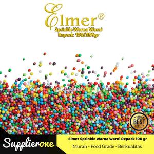 Jual Elmel Springkle / Springkle Warna Warni Repack 100 & 250gr ...