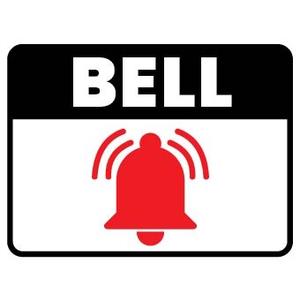 Jual STIKER PENUNJUK BELL PINTU | STIKER BELL | STIKER BELL PINTU - R1 ...