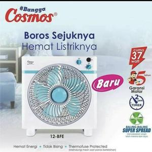 Jual Cosmos Box Fan 12 BFE/Kipas Angin Meja 12 Inch +Mosquito Repellent ...