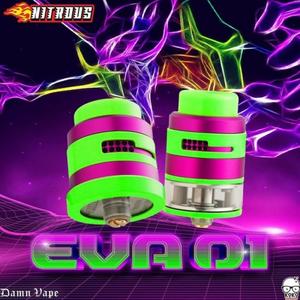 Jual NITROUS RDA 24MM WITH TANK EVA 01 BY KOKO SARANG RDA ORIGINAL ...