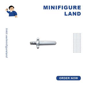 Jual Lego Flat Silver Minifigure, Weapon Sword, Shortsword Elaborate ...