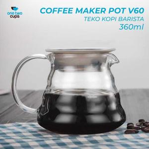 Jual Pitcher Teko Kopi 360ml Coffee Maker Pot V60 Drip Kettle Teko ...