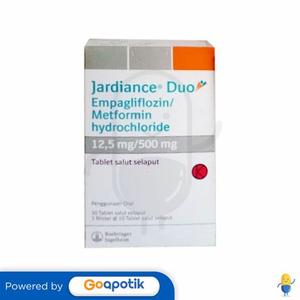 Jual JARDIANCE DUO 12.5/500 MG BOX 30 TABLET - Jakarta Timur - Apotek Era Farma | Tokopedia