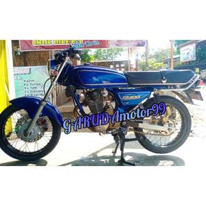 Jual tangki GL100 pres pabrik set cover aki sudah striping detail ...