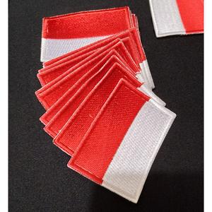 Jual Badge Bendera Merah Putih Bet Indonesia 5x7 Cm Bordir Komputer ...