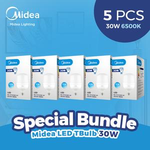Promo Midea Lampu Led Tabung 30 Watt Putih 6500K Coolday Light - isi 5 Pcs Cicil 0% 3x - Kota ...