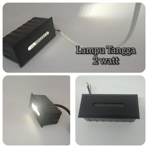 Jual Lampu tangga dinding LED step light 2watt 2 watt 2w inbow ...