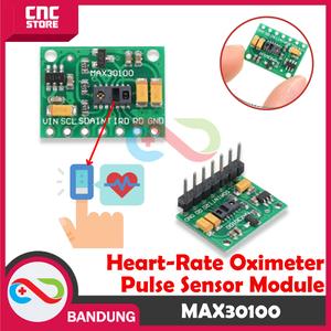 Jual MAX30100 HEART-RATE OXIMETER PULSE SENSOR MODULE MAX 30100 - Kota ...