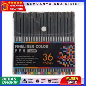 Jual Pena Warna Drawing Pen Fine Point Art Watercolor 0.4mm - TV4 - 12 ...