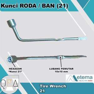 Jual Kunci Roda Mobil & Pembuka Ban Mobil Original Rush, Inova,Terios ...