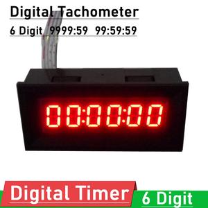 Jual 6-digit LED Digital Timer Totalizer Hour Chronometer industrial ...