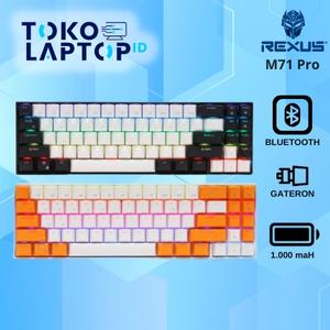 Jual Rexus Daxa M71 Pro Wireless Mechanical Gaming Keyboard - Kota ...