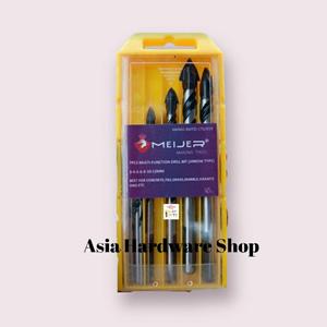 Jual Mata Bor Set 7 Pcs MEIJER Mata Bor Beton Tembok Keramik Kayu Besi ...