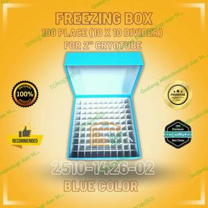 Jual Cardboard Freezing Box 100 Place (10x10 divider),for 2" Cryotube ...