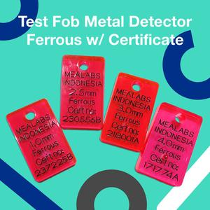 Jual Promo Terbaik / Jual Test Piece Metal Detector / Kalibrator / Test ...