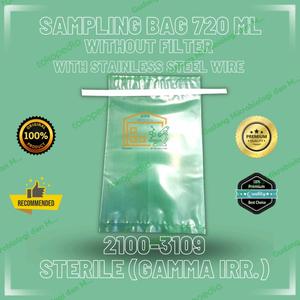 Jual Sampling Bag 720 ml, Without Filter, Sterile, 50 Pcs/Pack - Kab ...