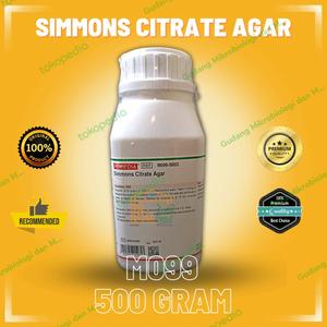Jual Simmons Citrate Agar - Media Mikrobiologi, 500 Gram - Kab. Bogor ...