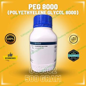 Jual PEG 8000 (Polyethylene Glycol 8000) | (-CH2CH2O-)n, 500 Gram - Kab ...