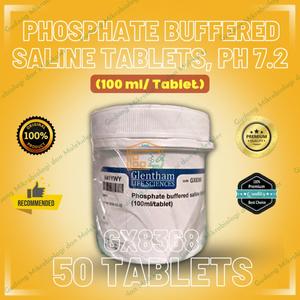 Jual Phosphate Buffered Saline, Tablets, pH 7.2, 100ml/ tablet, 50 ...