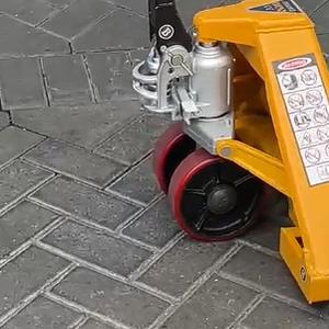 Jual AMW Manual Hand Stacker 3 Ton 1,6 Meter Hand Forklift - Roda PU ...