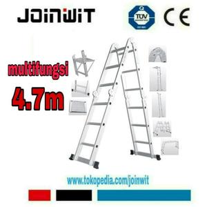 Jual Tangga Multifungsi 4.7 Meter Tangga Lipat Tangga Alumunium AMG ...