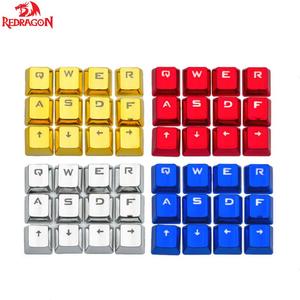 Jual Redragon Oem Profile Electroplated Metal Texture Keycap - Kab ...