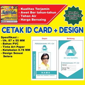 Jual CETAK KARTU ID CARD KARTU MEMBER KARTU PELAJAR KARTU MAHASISWA ...