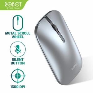 Jual MOUSE WIRELESS ROBOT M510 METAL SCROLL WHEEL SILENT KEY RECEIVER ...